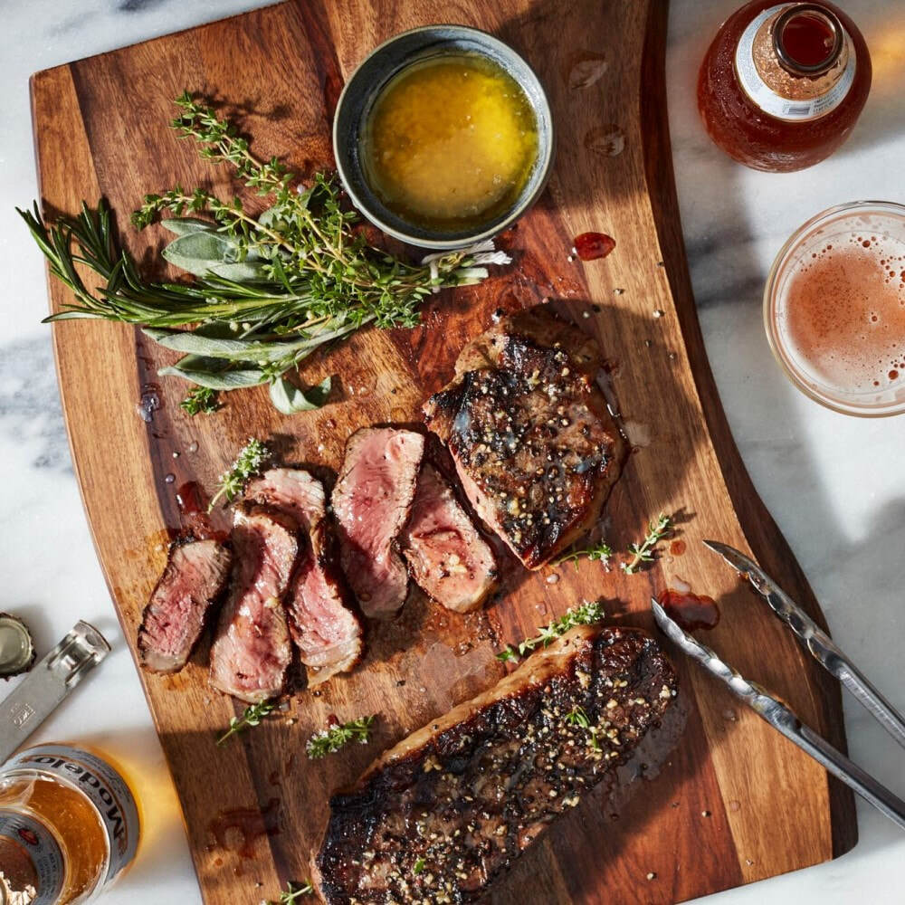 New York Strip Steak - Bife de Chorizo - Grass Fed Argentina ...